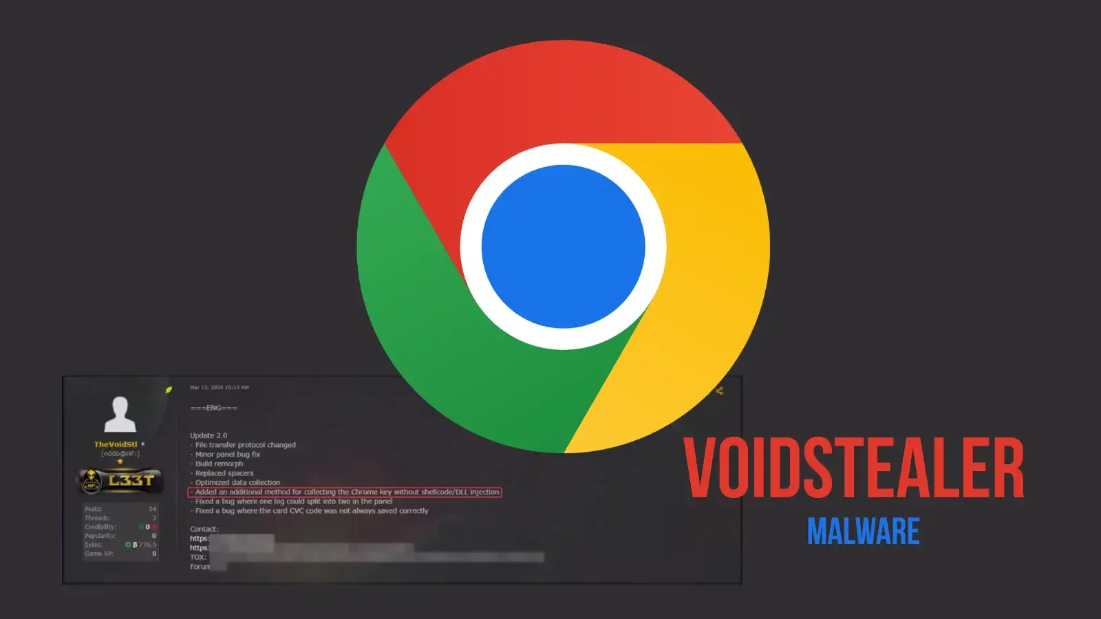 VoidStealer Malware Targets Chrome Data Despite Built-In Browser ...